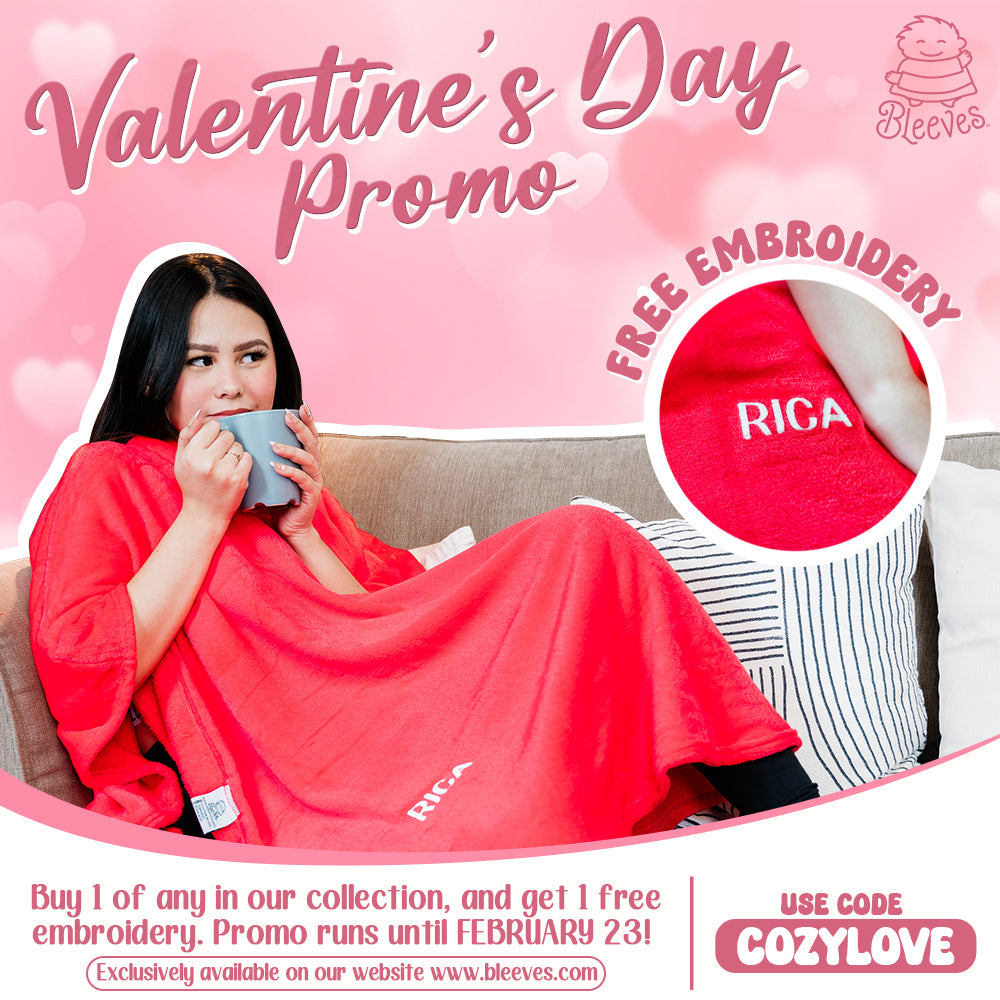 Bleeves® | Wearable Blanket with Sleeves